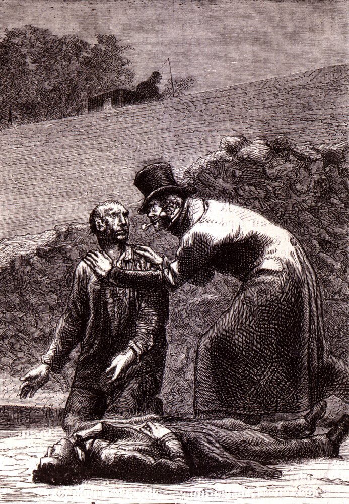 Javert pozná Valjeana – v „“Les Misérables““ od Victora Huga, nemocného ...