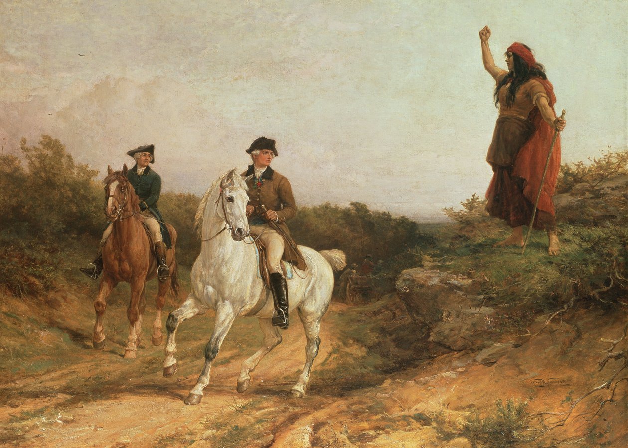 Meg Merrilies z Keatsovy básně Stará Meg byla Cikánka